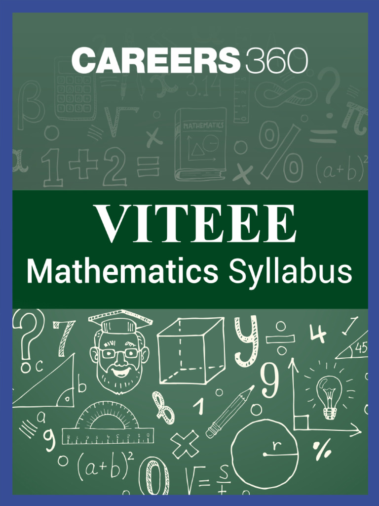 Viteee 2022 Maths | PDF