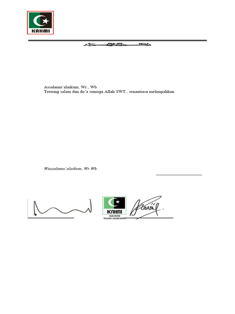 (MD TJB) Nota Keberatan Keputusan Pansel TTG Calon Presidium MN KAHMI | PDF