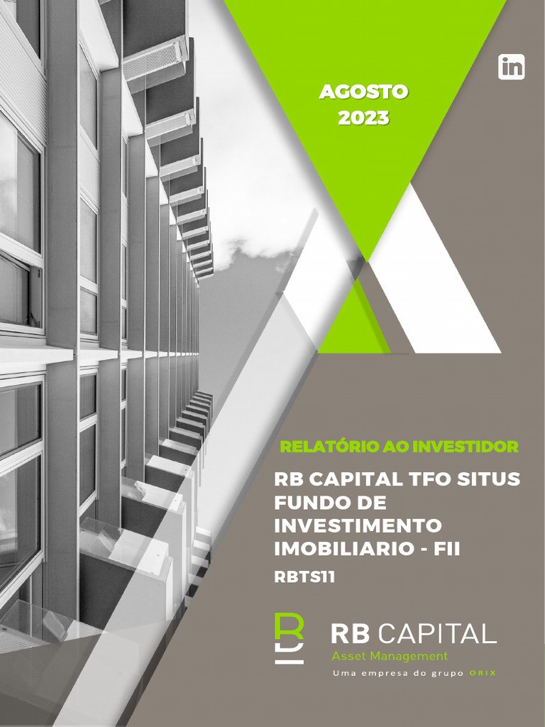 Relatório RB Capital FFII Ago 2023 | PDF