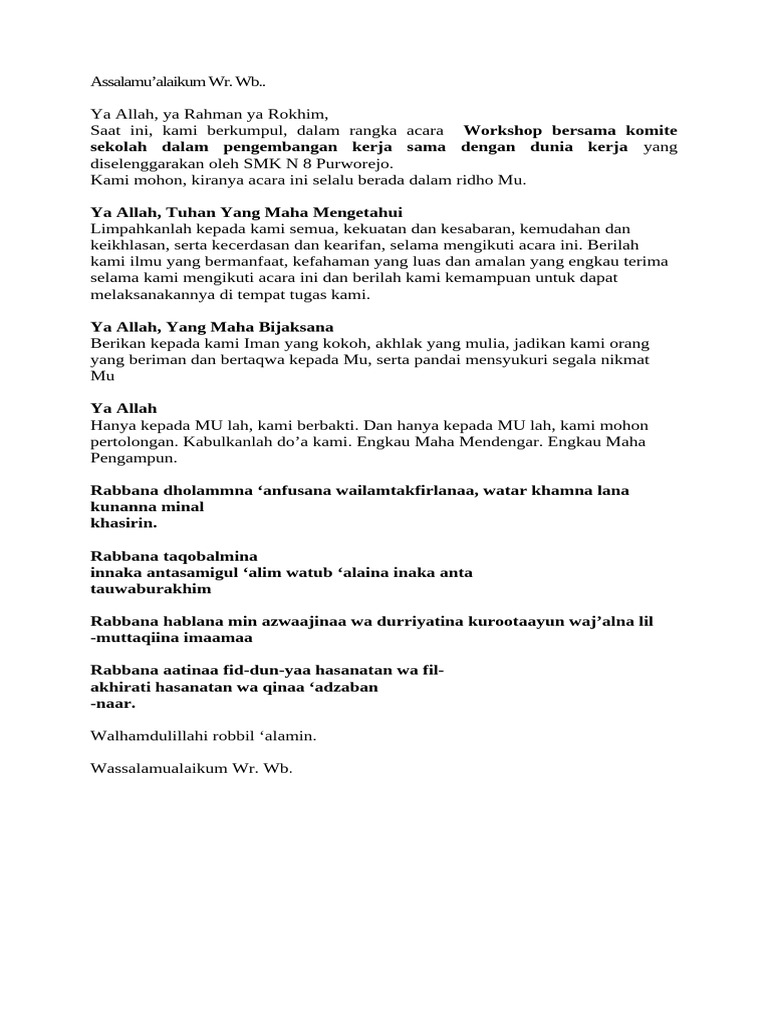 DOA IN HOUSE TRAINING | PDF