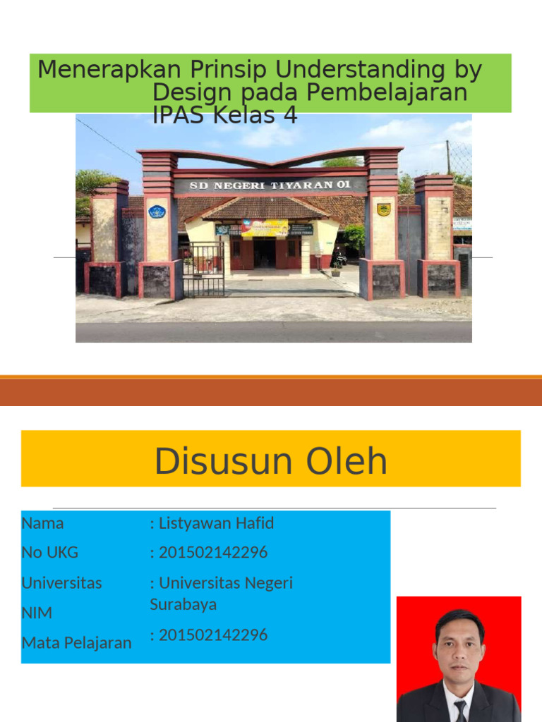 Menerapkan Prinsip Understanding by Design Pada Pembelajaran IPAS | PDF