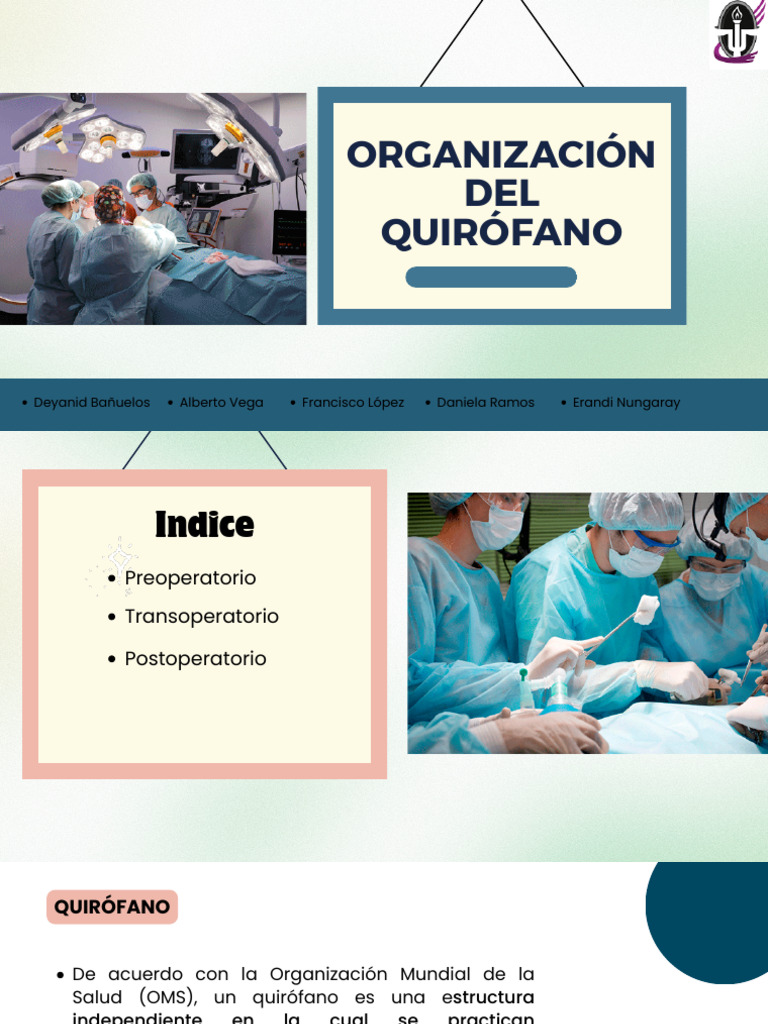 Organización Del Quirofano | PDF