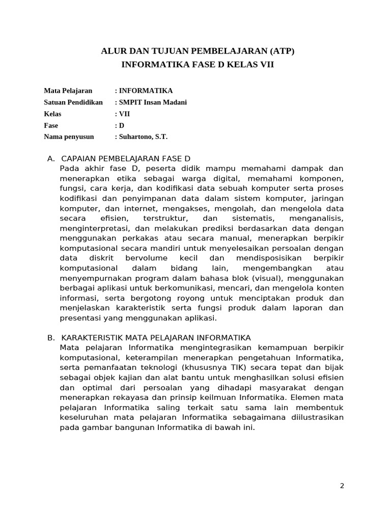 QC1 - FINAL - ATP - Individu - Indah Permata Sari - Informatika - D | PDF