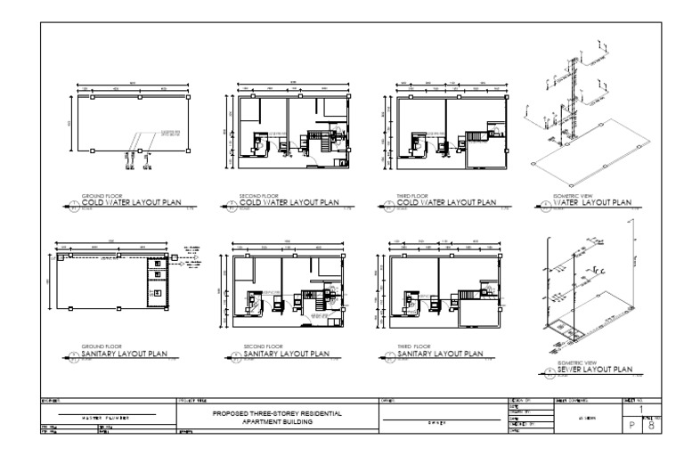 Cold Water Layout Plan Water Layout Plan Cold Water Layout Plan Cold ...