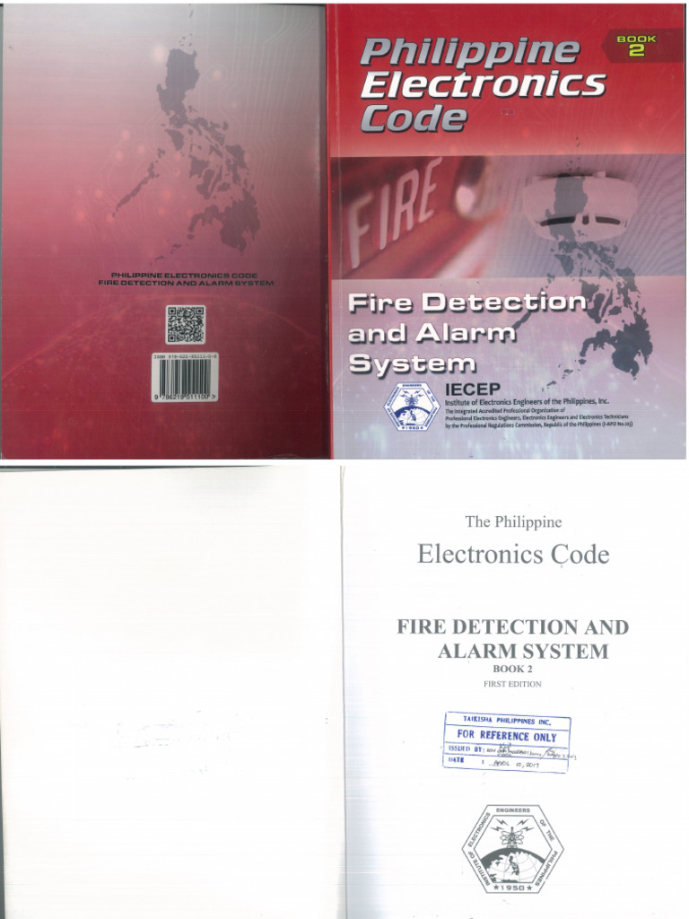 Fire Detection & Alarm System - Philippine Electronics Code (BOOK 2) | PDF