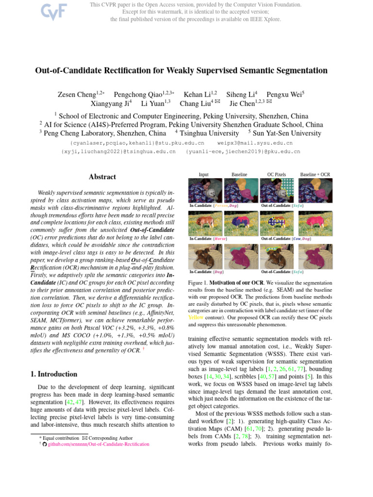 Cheng Out-of-Candidate Rectification For Weakly Supervised Semantic ... Cheng Out-of-Candidate Rectification For Weakly Supervised Semantic ...