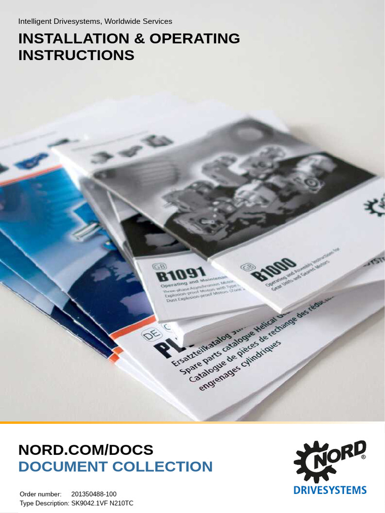 Installation & Operating Instructions: Document Collection | PDF