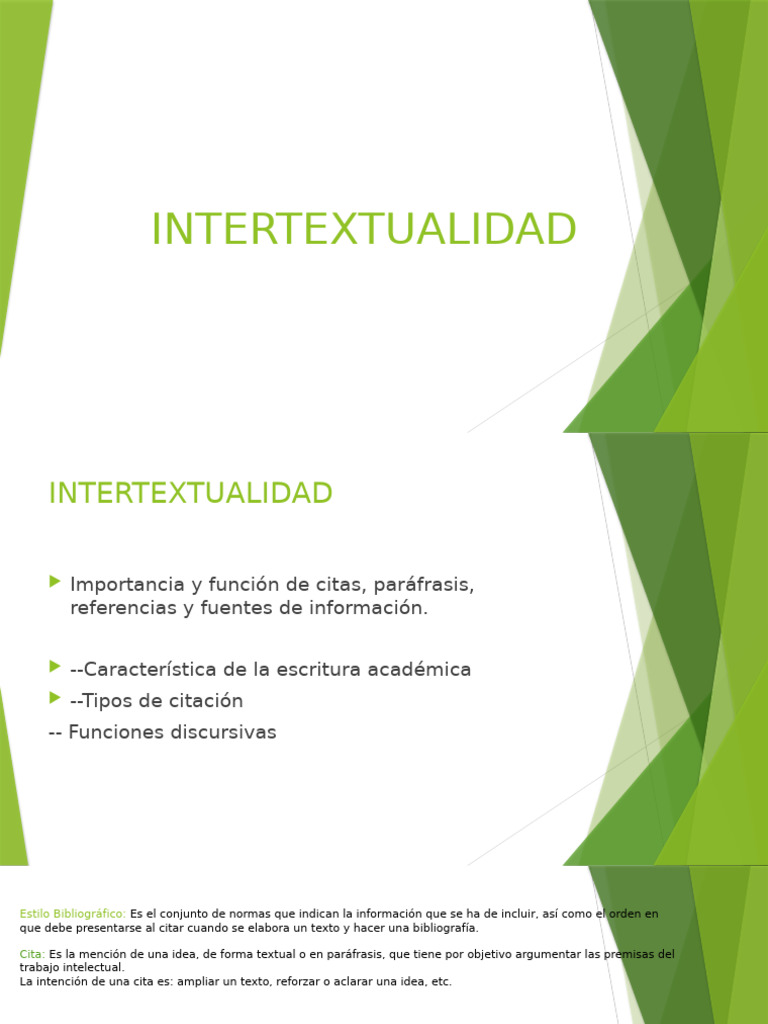INTERTEXTUALIDAD | PDF