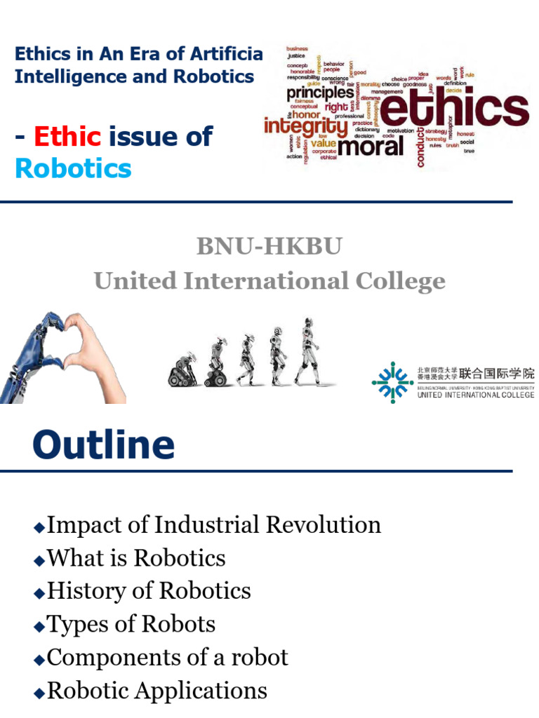 10-Ethics-Issue of Robotics | PDF