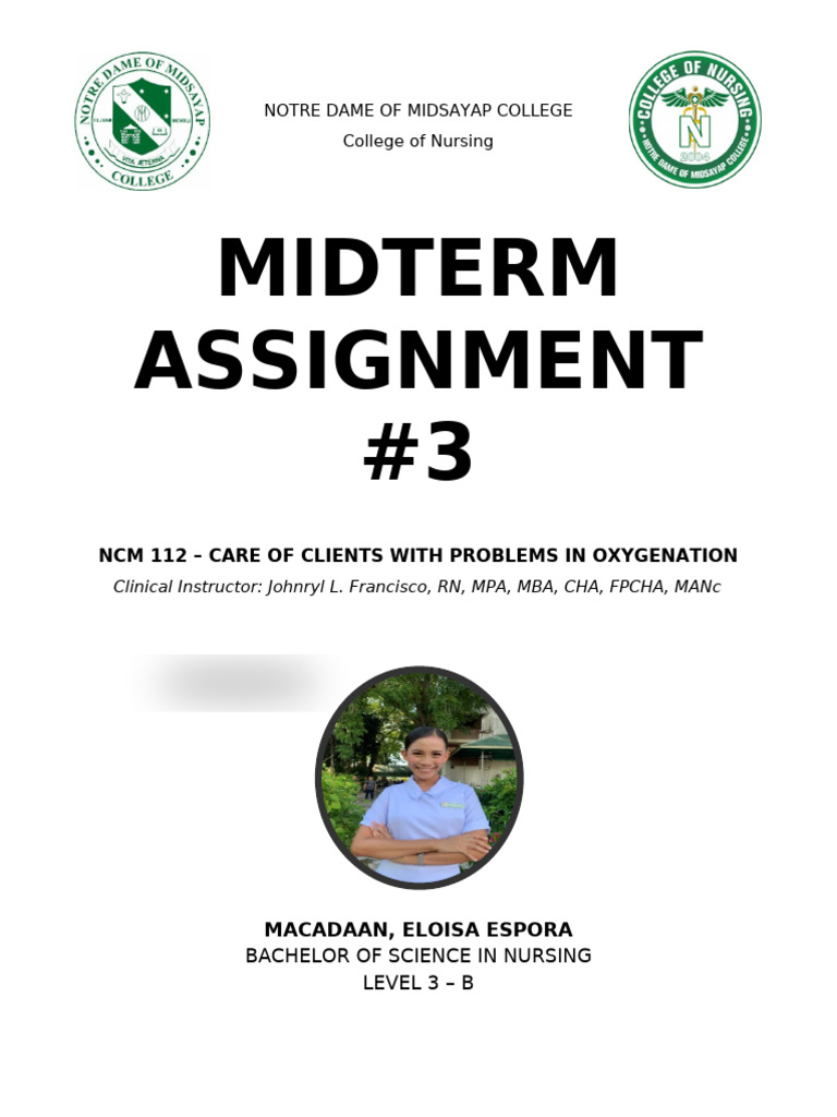 Midterm Assignment 3 | PDF