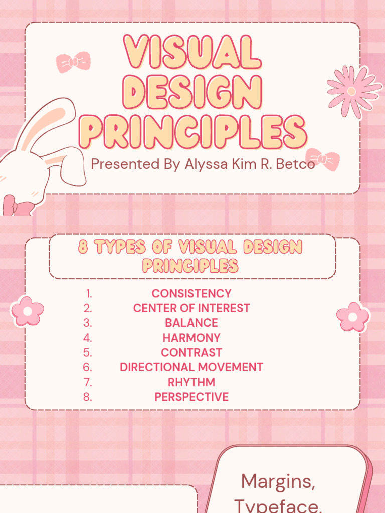 Visual Design Principles Alyssa Kim Betco | PDF