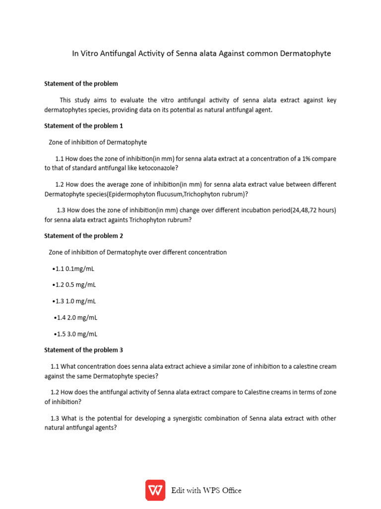 In Vitro AntifungalModie Rahman Final WPS Office 1 | PDF