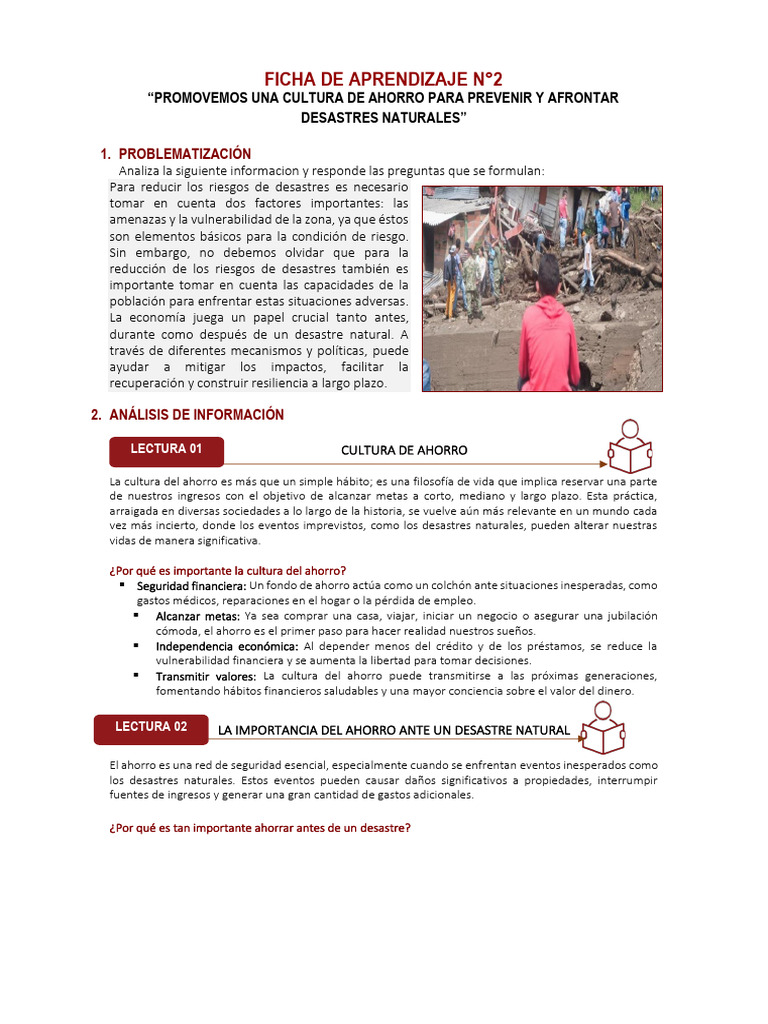 Ficha N°2 - 3er Grado CCSS | PDF