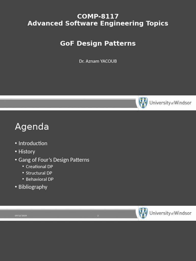 Lecture 4 - Design Patterns 2 | PDF