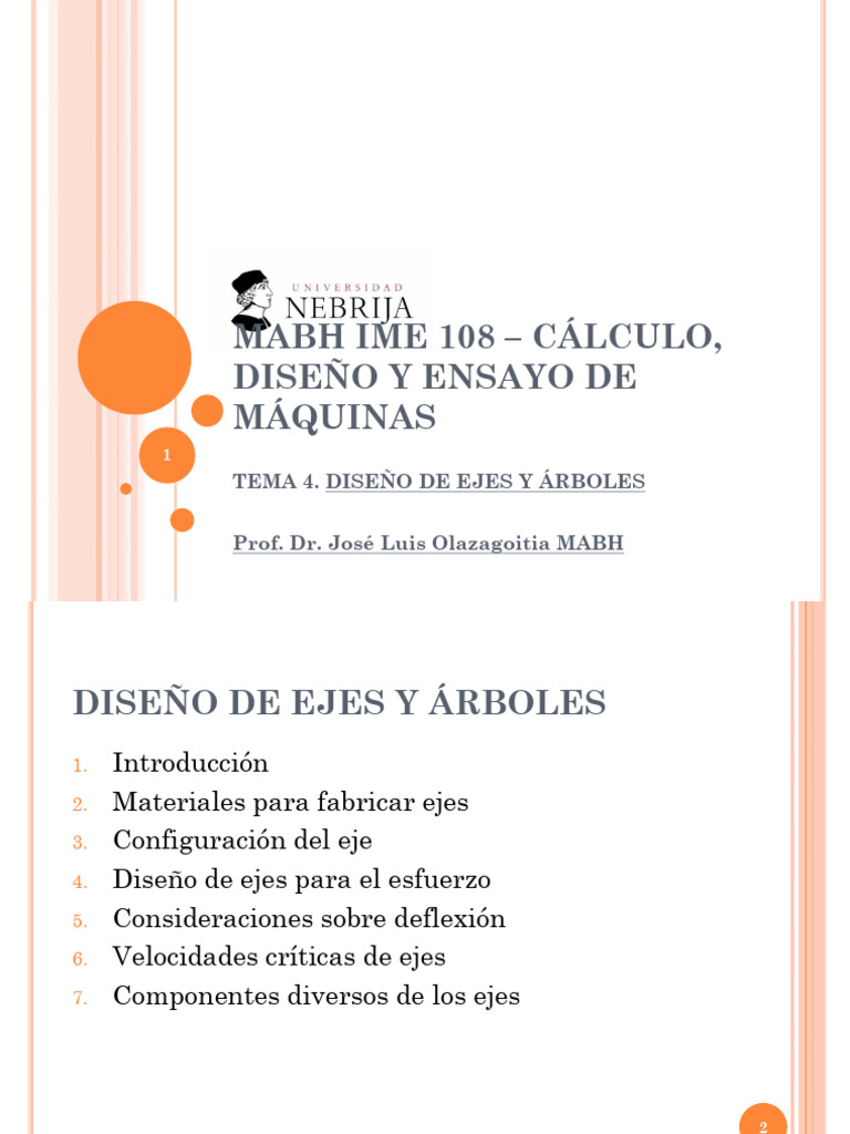 MABH Diseno de Ejes y Arboles | PDF