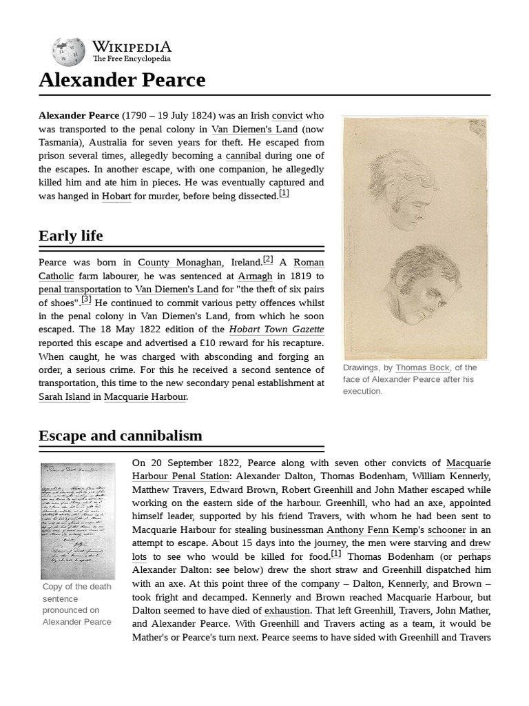 Alexander Pearce | PDF