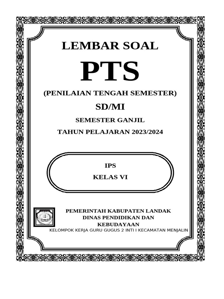 Ulangan PTS Ips | PDF
