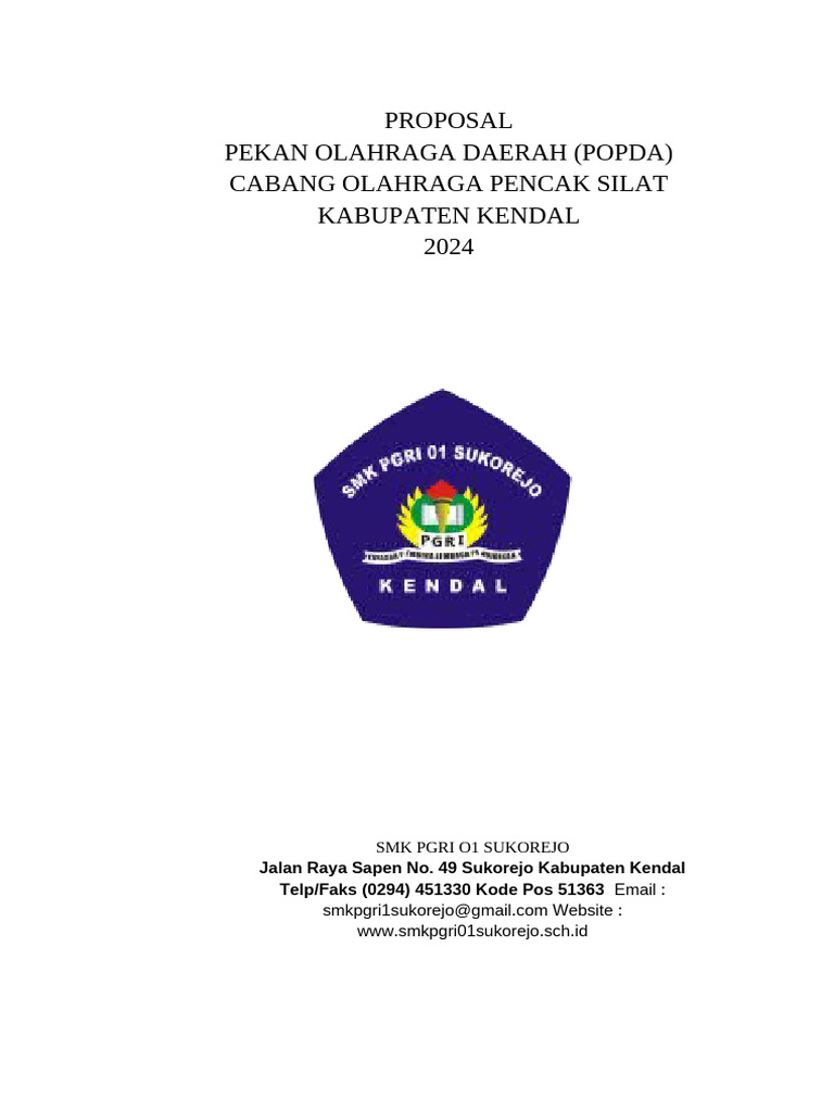 PROPOSAL POPDA SILAT 2024 | PDF