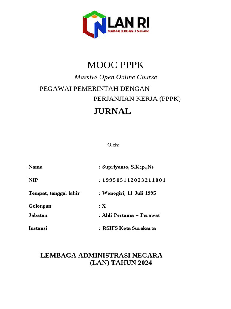 Resume Mooc Supri (Final) | PDF