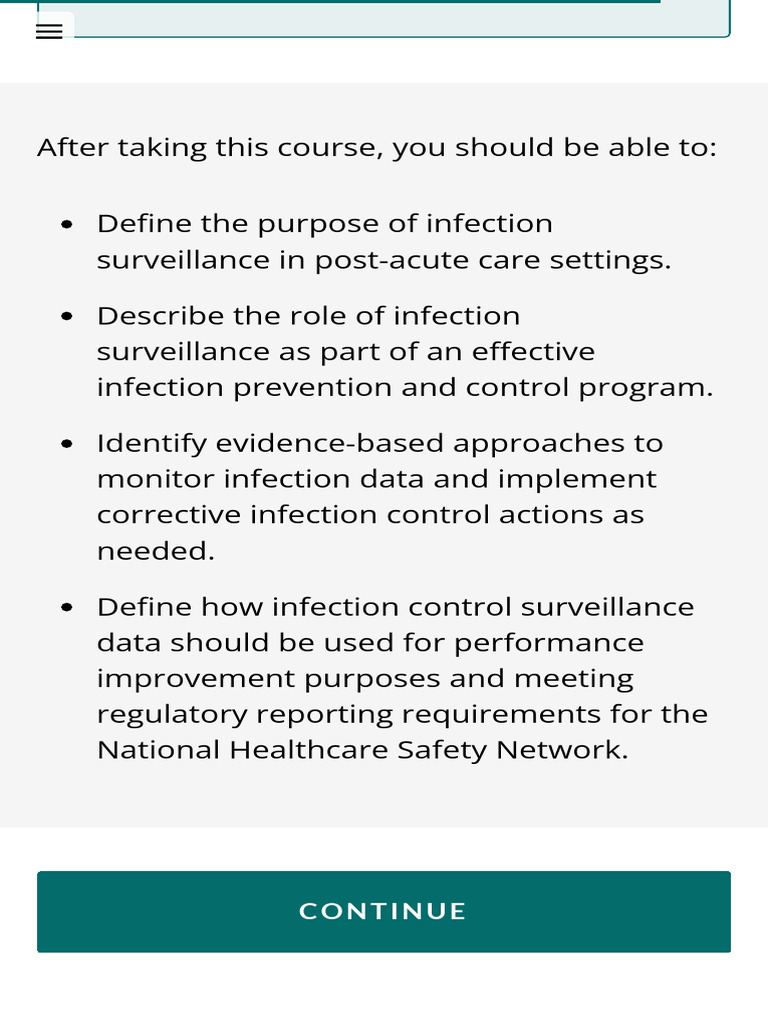 Infection Control Surveillance Process and Outcomes | PDF | Business ...