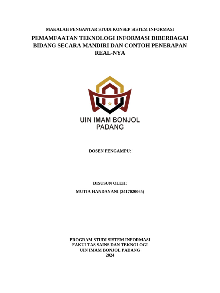 Makalah Pengantar Studi Hukum Islam - Akhdan Rahmat M - Copy Salinan | PDF