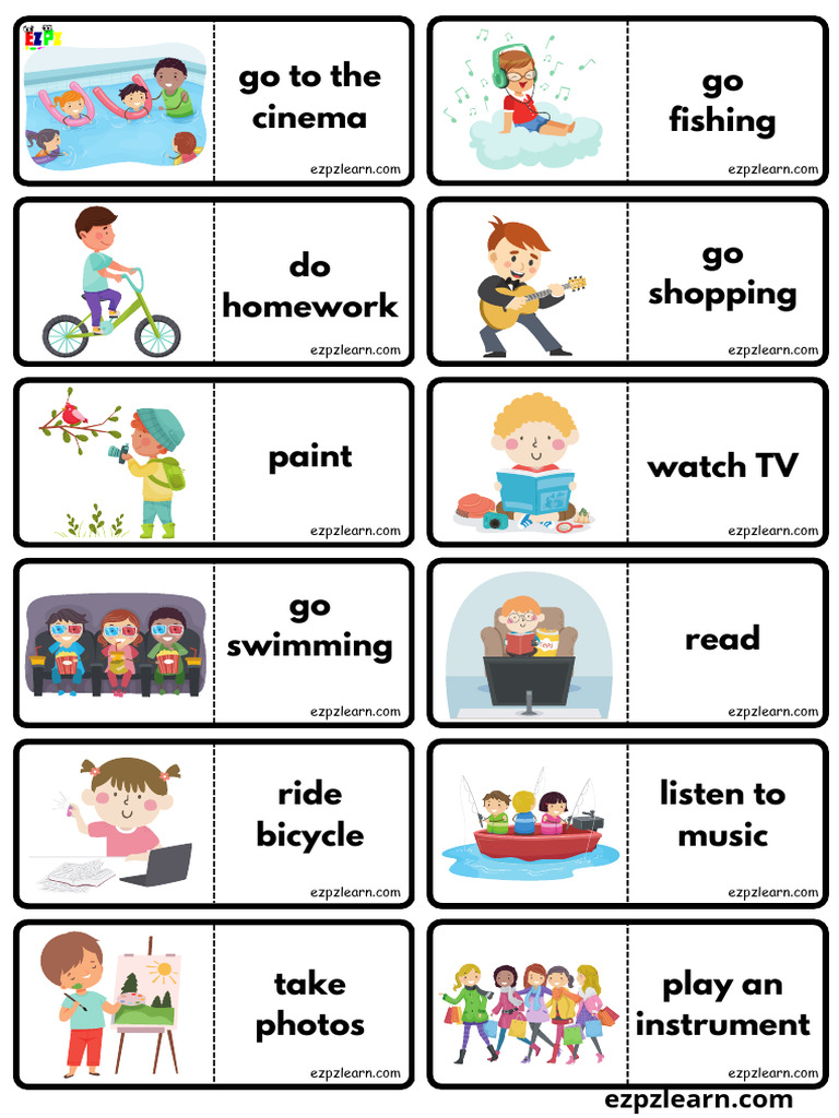 Free Time Activities | PDF