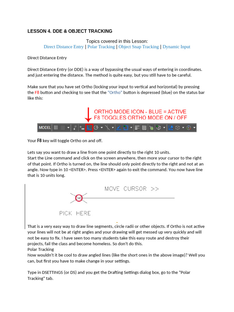 Lesson 4. Dde & Object Tracking | PDF