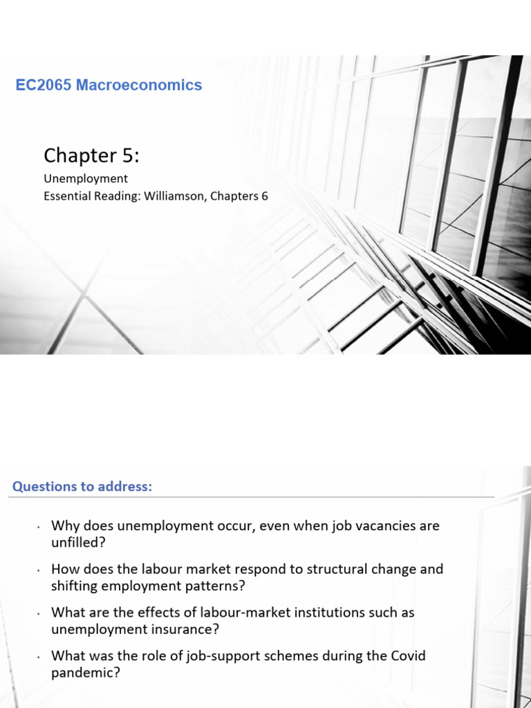Ch5a Unemployment | PDF