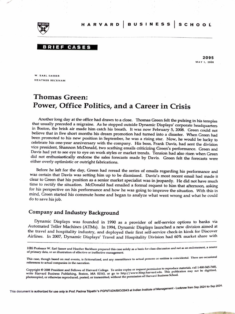 BIO Case | PDF