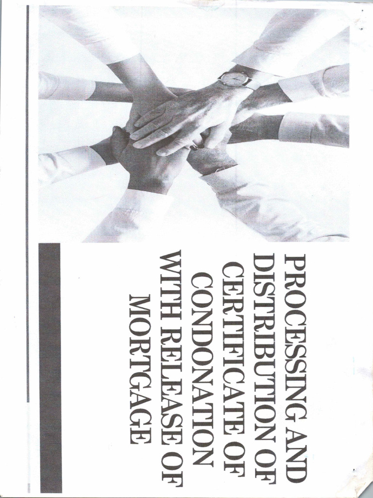 Processing and Distribution of COCROM (RA 11953) | PDF