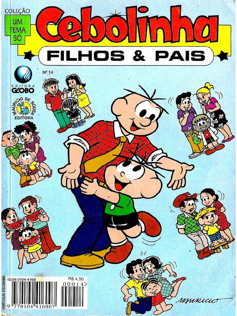Coleção Um Tema Só 014 - Cebolinha- Filhos e Pais (Ed. Globo) | PDF