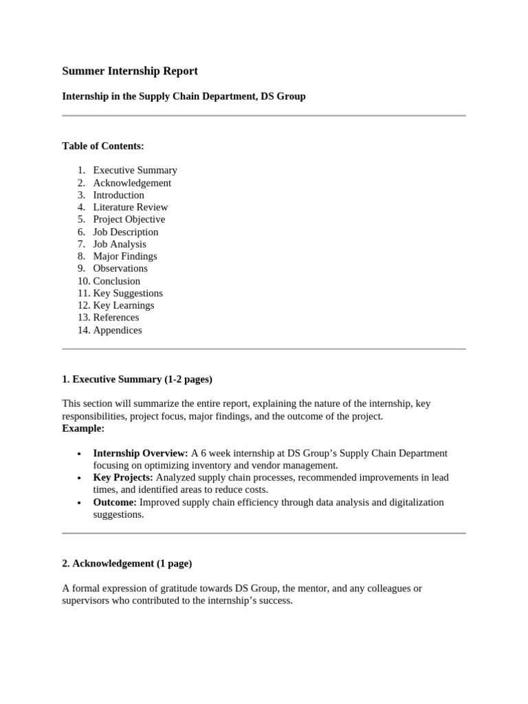 SIP Report | PDF