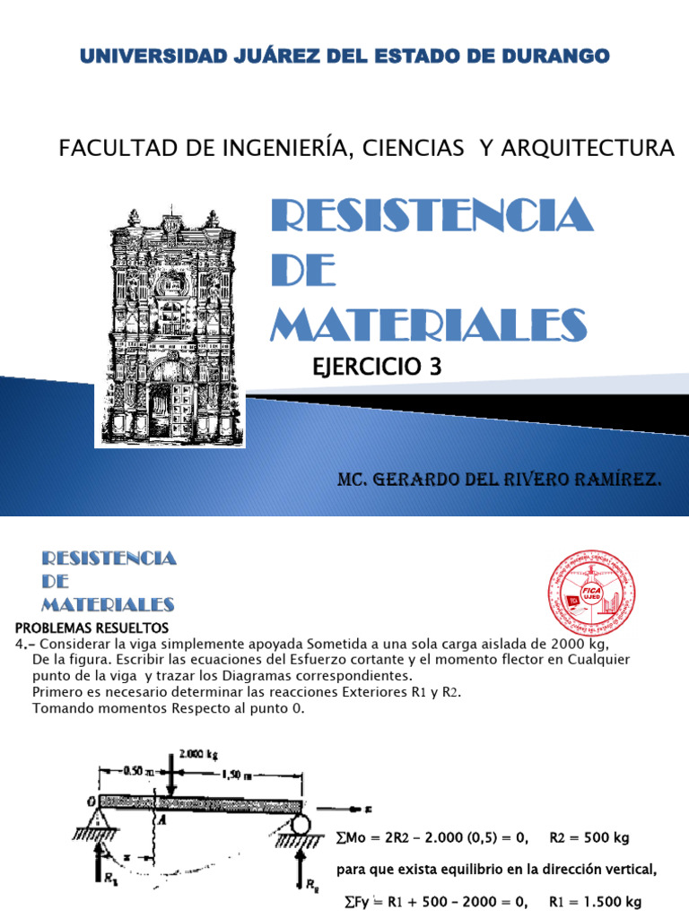 RESISTENCIA DE MATERIALES EJERCICIO 3 (2) | PDF