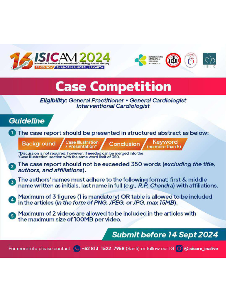 Abstract Guideline Isicam 2024 | PDF