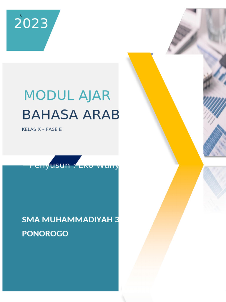 Modul Ajar Bahasa Arab Kelas X | PDF