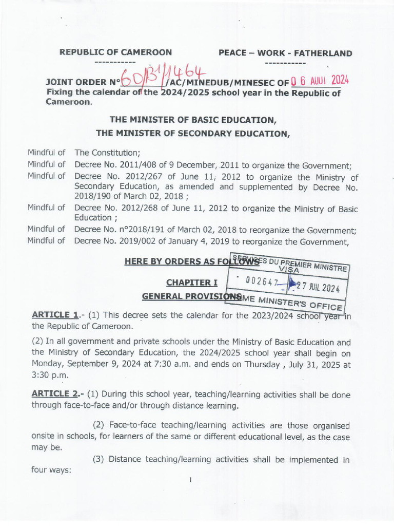 Calendar 2024 2025 School Year-1 | PDF