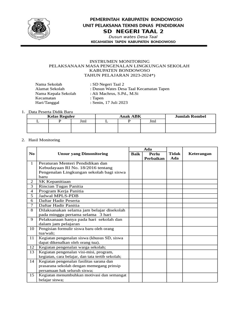 Instrumen Monitoring MPLS | PDF