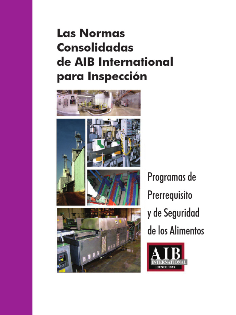 Programas de Prerrequisito y de Seguridad de los Alimentos | PDF