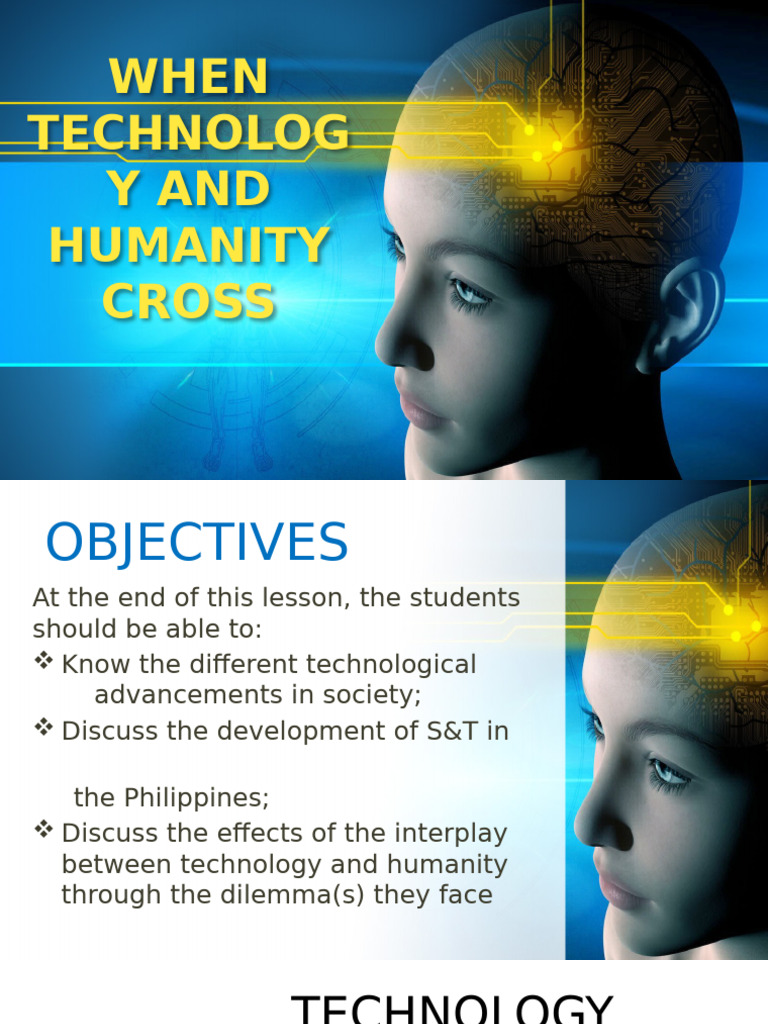 Lesson 5 When Technology and Humanity Cross | PDF
