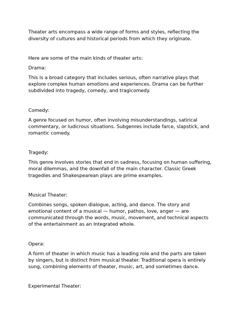 Theater | PDF