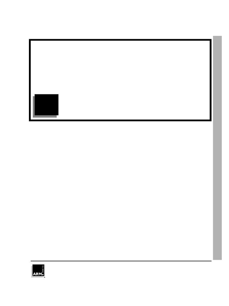 ARM7 TDMI Manual Pt2 | PDF
