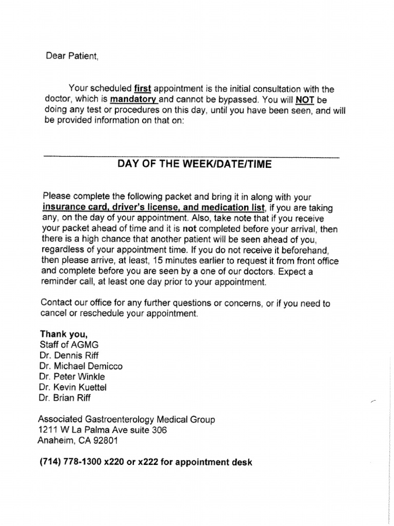 New Patient Packet | PDF