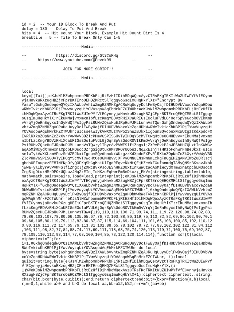 Pevek PnB-V2.lua | PDF