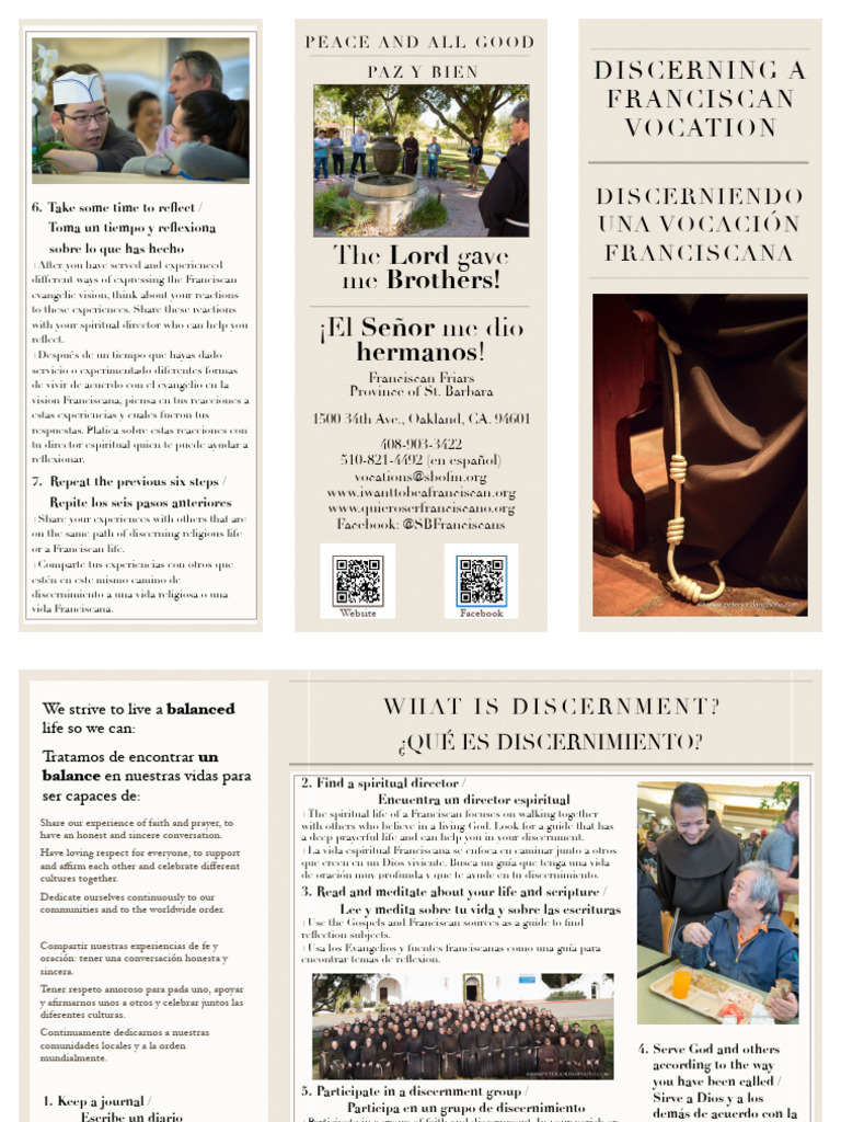 Discerning Franciscan Vocation | PDF