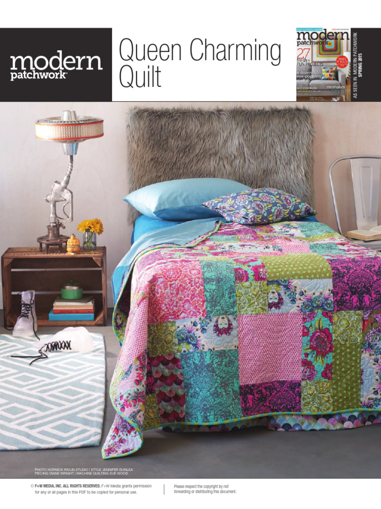 MP SP15 Kit QueenCharmingQuilt | PDF