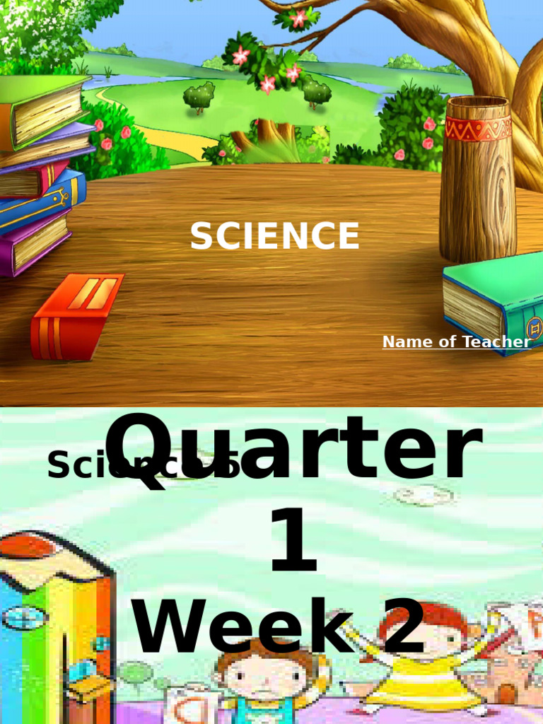 Q1 Science 5 Week 2 Day 2 | PDF