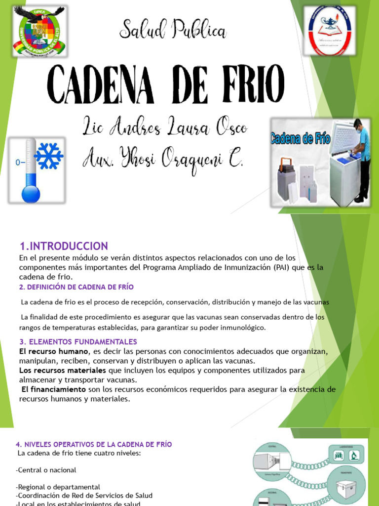 2DOF CADENA DE FRIO | PDF
