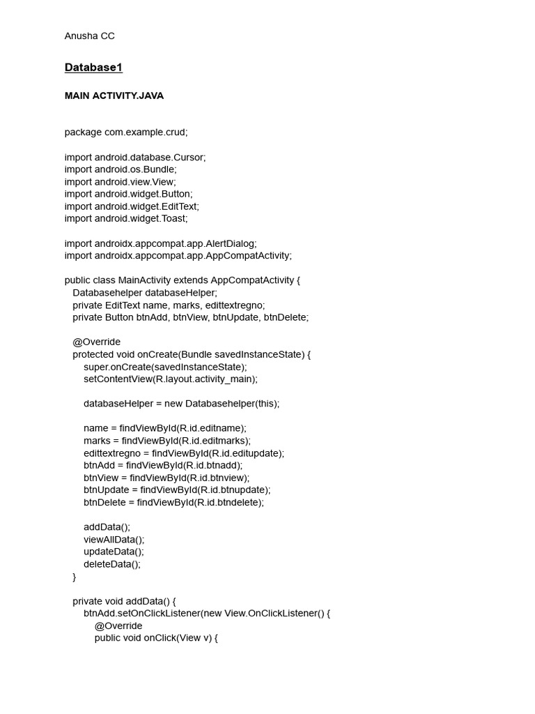 Database1 (Anu) | PDF