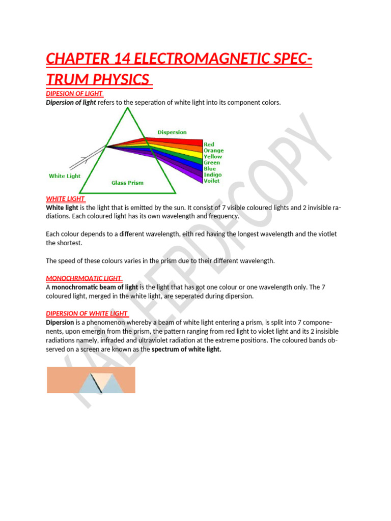 Grade 11 Chapter 14 Physics | PDF