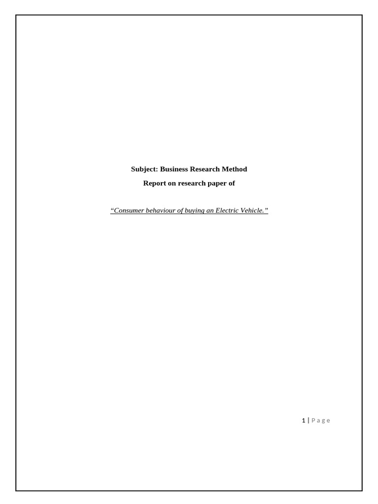 BRM Individual Assign | PDF